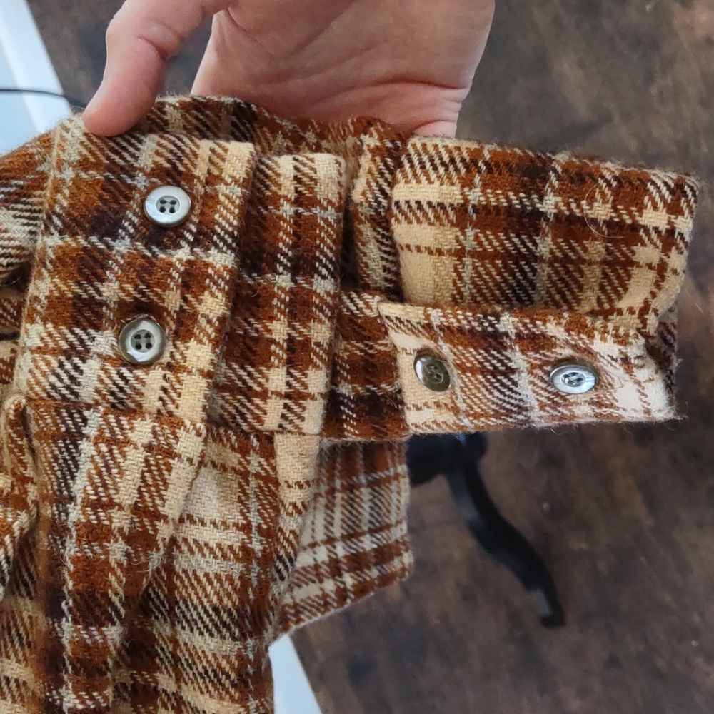 1950s California Male Flannel Jacket - Gem